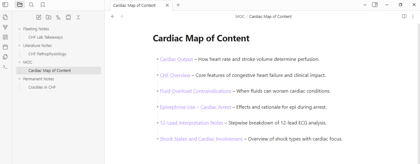 Smart Notes with Obsidian – VitalNotes